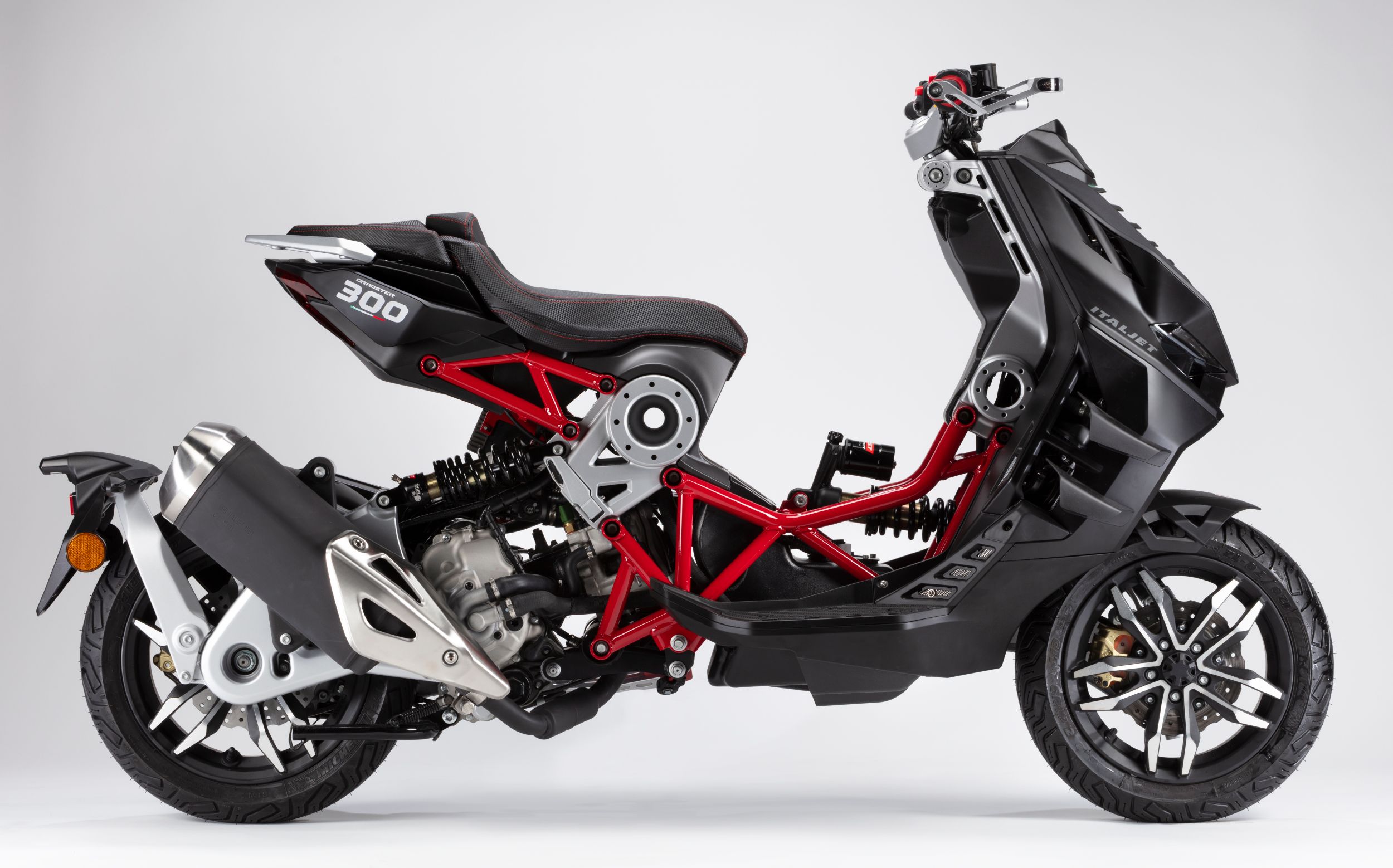 Italjet Dragster 300: prezzo, velocità, scheda e rilevamenti