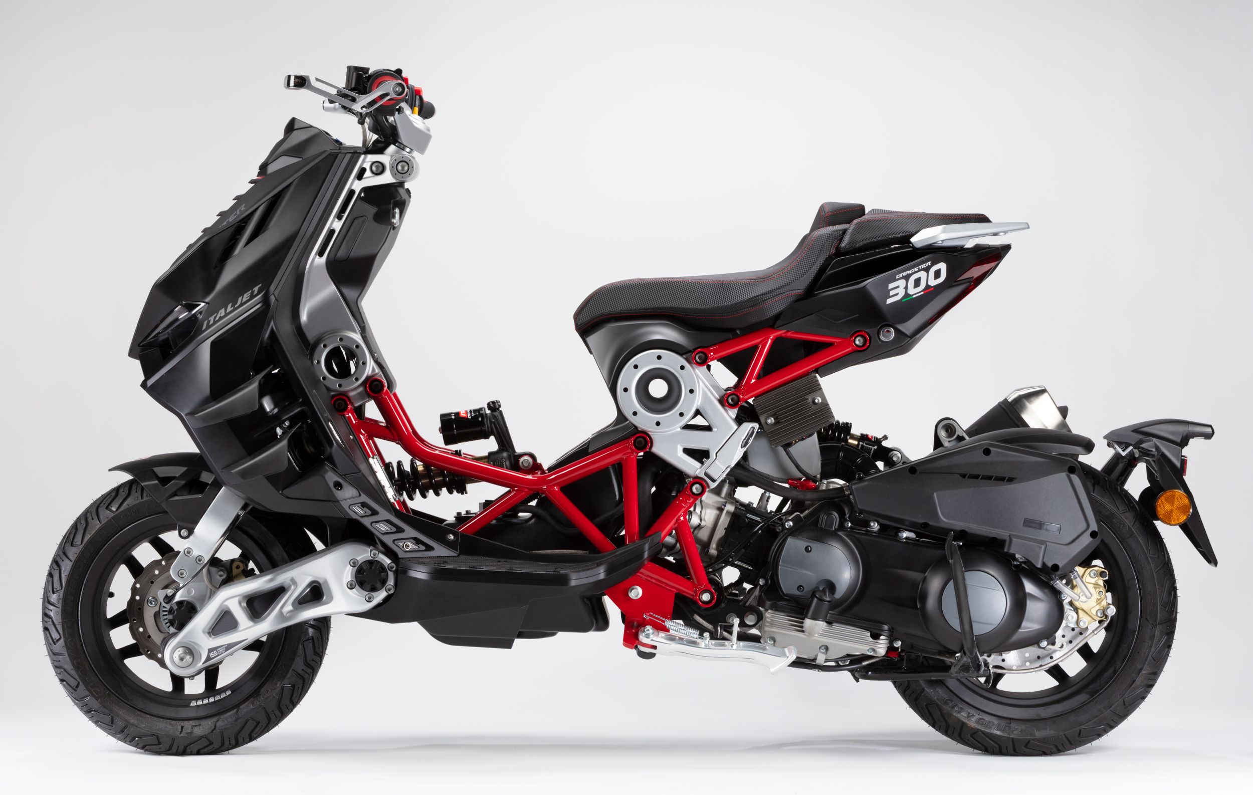 Italjet Dragster 300: prezzo, velocità, scheda e rilevamenti